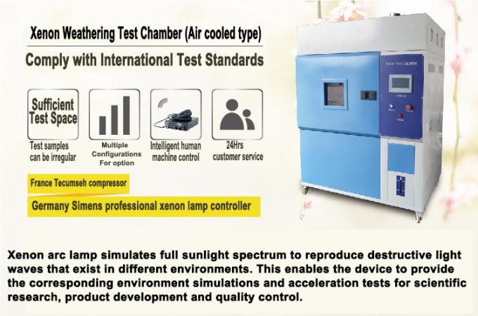 Electronic Accelerated Aging Chamber Weathering Xenon Arc Test Chamber