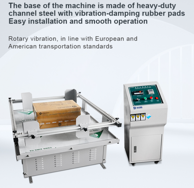 Carton Simulation Transportation Vibration Test Machine