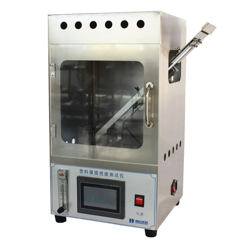 Lab Testing Equipment Plastic Film 45° Flammability Test Machine