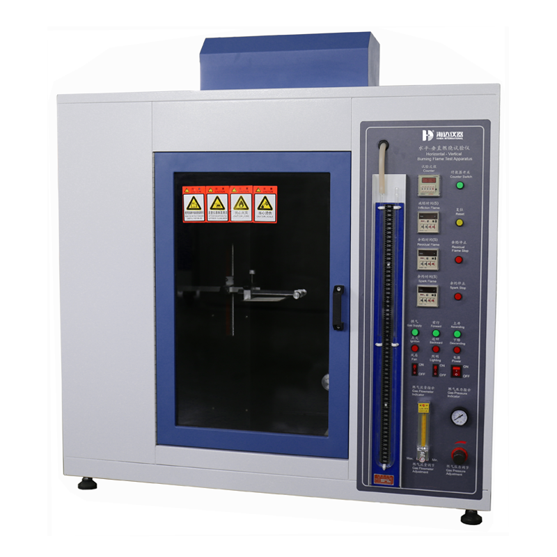 Button-Controlled Horizontal Vertical Flame Test Machine / Horizontal ...