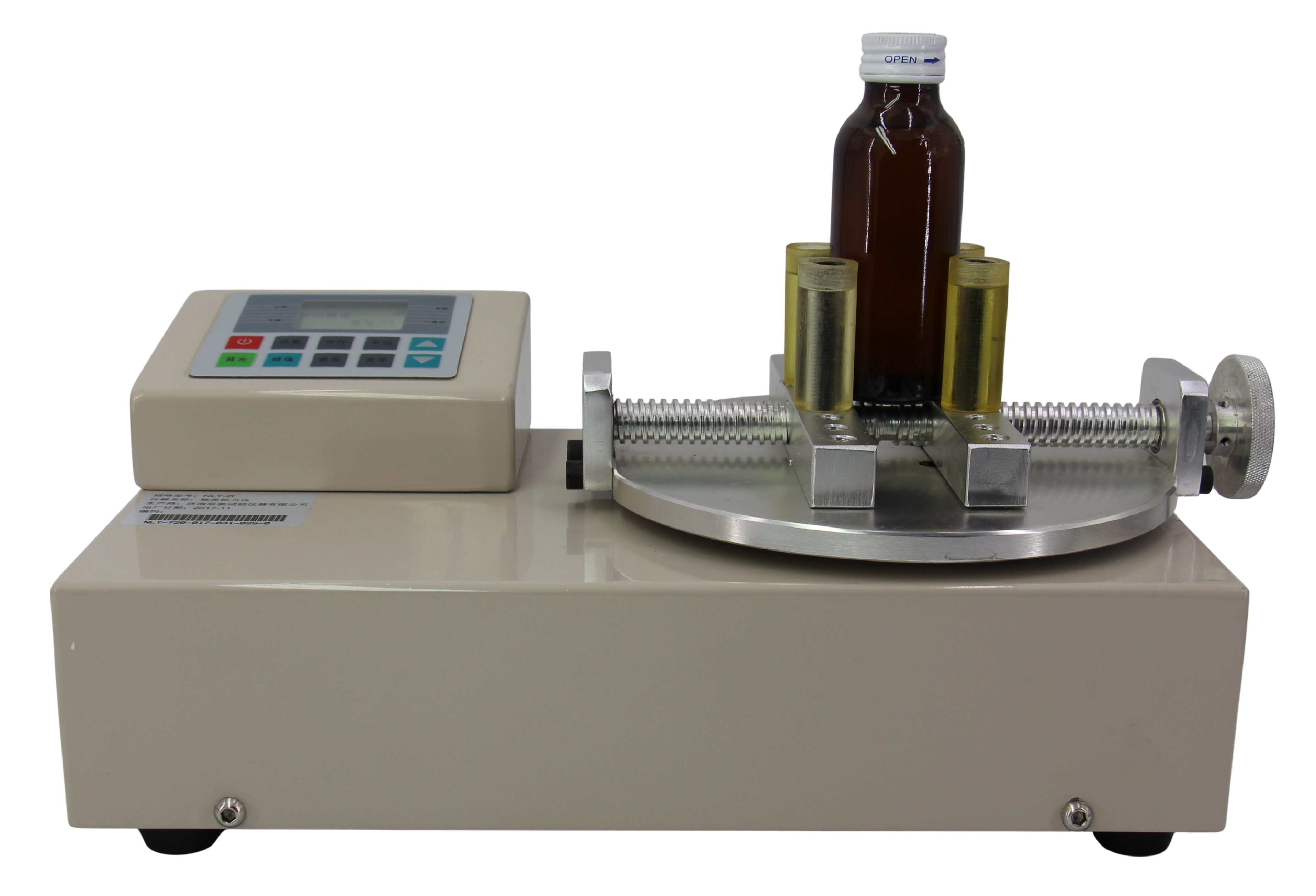 EQUIPMENT DETAILS OF 5079-HD BOTTLE CAPPING TORQUE TESTER